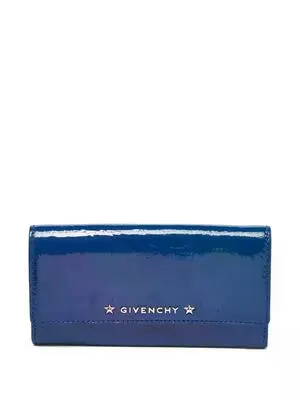 Givenchy Patent-leather Wallet - Blue