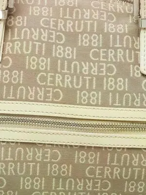 CERRUTI 1881 Patent Leather Top Handle Bag