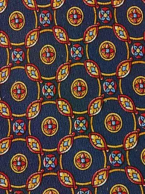 S.t. Dupont Patterned Silk Necktie