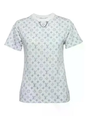 LOUIS VUITTON Monogram-print T-shirt