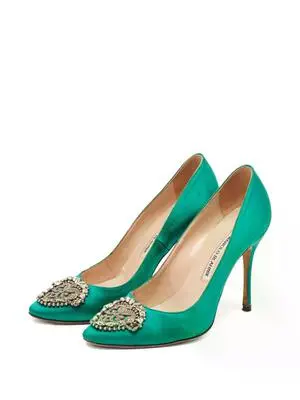 Manolo Blahnik Jewel-embellishment Pumps