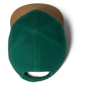 Miu Miu Drill Baseball Cap - Billiard/cork