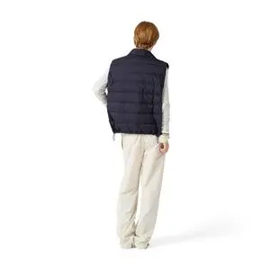 Miu Miu Technical Pongé Down Vest - Navy