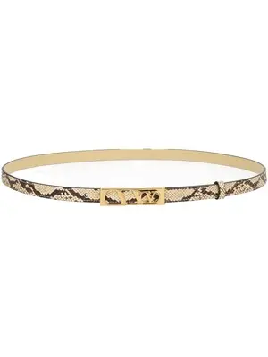 Valentino Garavani Vlogo Signature Belt - Animalier