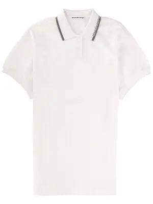 Alexander Wang Polo Mini Dress - White