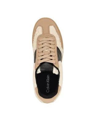Calvin Klein Nhova Round-toe Sherpa Sneakers