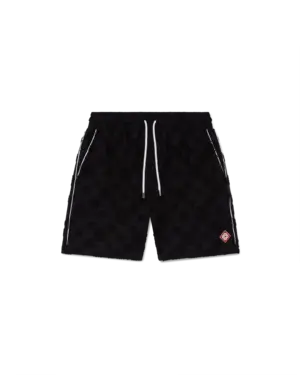Casablanca Towelling Monogram Shorts - Multicolor