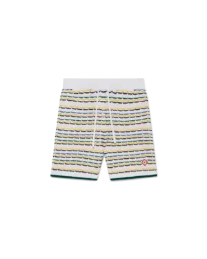 Casablanca Tuck Stitch Shorts - Multicolor