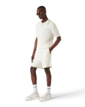 Casablanca Tennis Boucle Polo Shirt - Multicolor