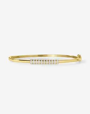 Ring Concierge Diamond Bar Bangle - One-color