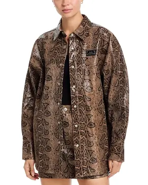 Ksubi Astra Long Sleeve Snakebite Jacket