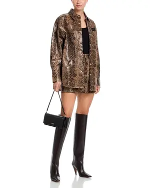 Ksubi Astra Long Sleeve Snakebite Jacket