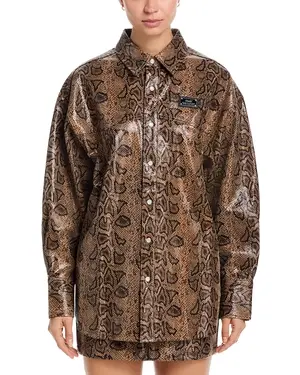 Ksubi Astra Long Sleeve Snakebite Jacket