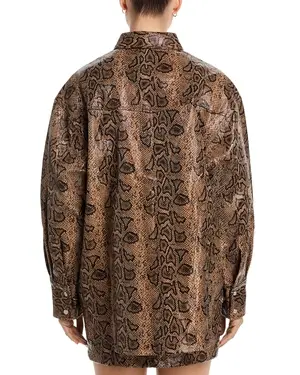 Ksubi Astra Long Sleeve Snakebite Jacket