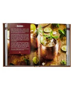 GRAPHIC IMAGE Whiskey Cocktails Leather Bound Book