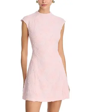 ROTATE BY BIRGER CHRISTENSEN Mesh Mini Dress