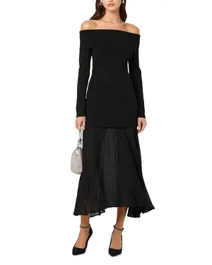 Astr The Label Lidia Dress - Black