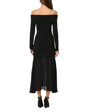 Astr The Label Lidia Dress - Black