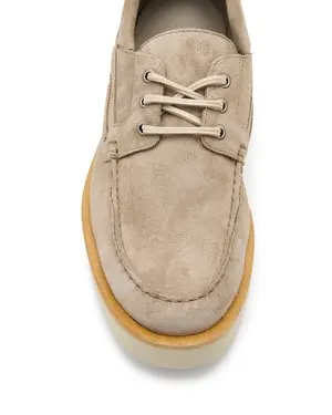 ALLSAINTS Skiff Leather Boat Shoes