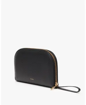 Cuyana Duo Zip Wallet - Black