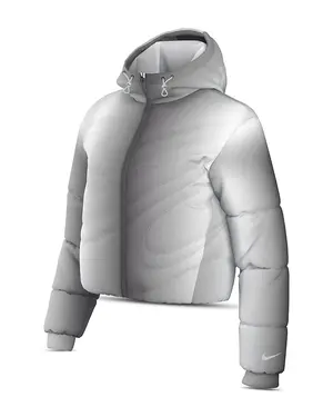 Nike Sportswear Therma-fit Metallic Swoosh Puffer Jacket