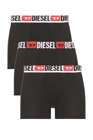 DIESEL® Damien Three Pack Underwear - Black