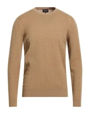 Giorgio Armani Sweater In Camel - Beige