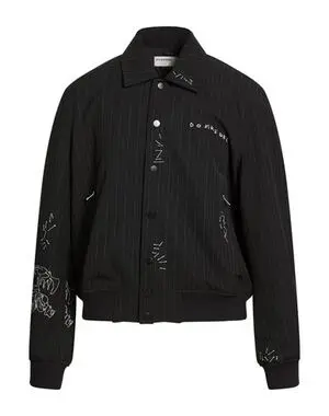 DOMREBEL Casual Pinstriped Jacket
