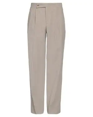 Giorgio Armani Tailored Linen Pants - Sand