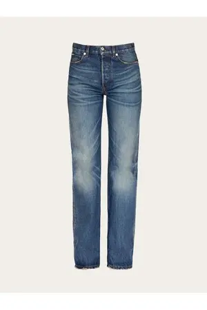 Ferragamo Ankle Length Jeans For Women