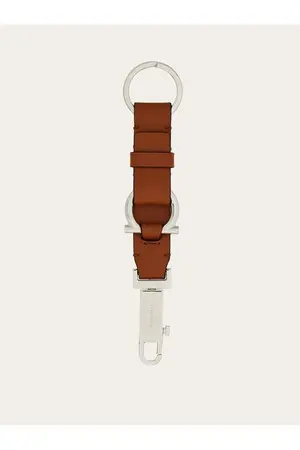 FERRAGAMO Gancini Key Ring - Red