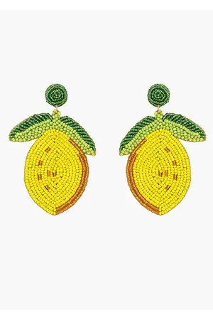 Yumi Kim Lemon Blossom Beaded Earrings - Green