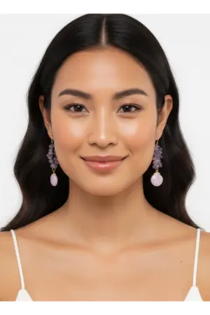 Yumi Kim Lilac Shore Hoop Earrings