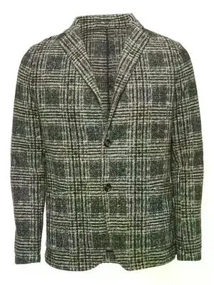 Boggi Milano 2024 Checked Wool Blazer