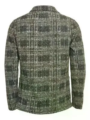 Boggi Milano 2024 Checked Wool Blazer