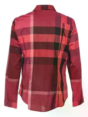 Burberry Checked Cotton Shirt