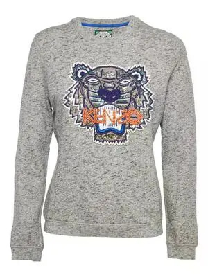 Kenzo Tiger-motif Cotton Sweatshirt