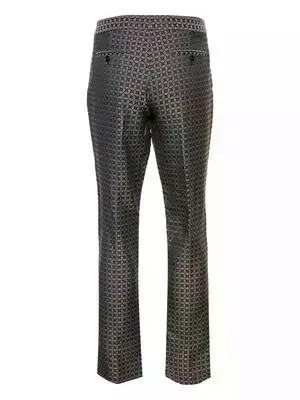 JOSEPH Duke Patterned Trousers