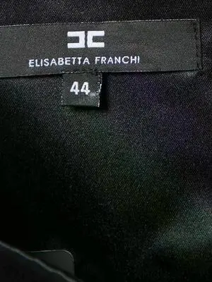 Elisabetta Franchi Chain-embellished Flared Skirt