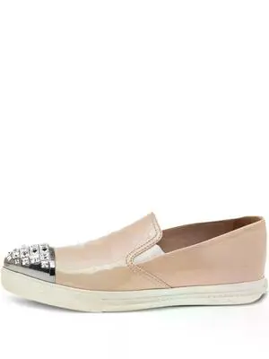 Miu Miu Slip On Sneakers For Women