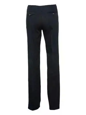Prada Cotton-blend Straight Leg Pants