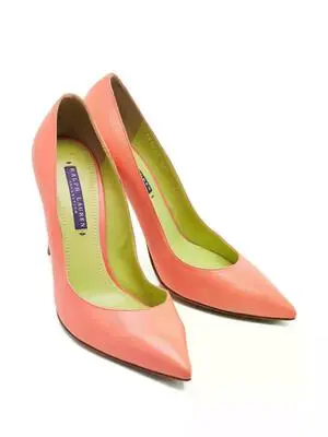 Ralph Lauren 105mm Leather Pumps