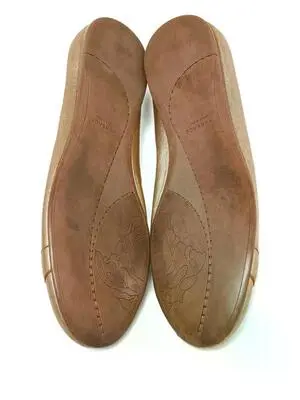 Versace Logo-engraved Buckled Ballet Flats