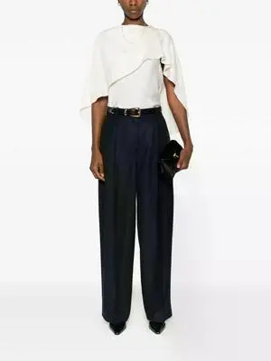 TOTEME Flannel Trousers - Blue
