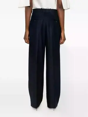 TOTEME Flannel Trousers - Blue