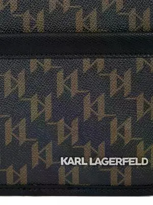 Karl Lagerfeld Monogram Crossbody Bag