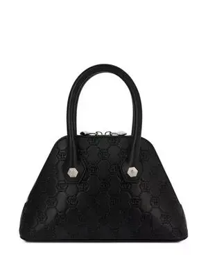 Philipp Plein Small Monogram Handle Bag