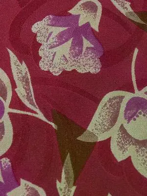 LANVIN Floral-print Neck Tie