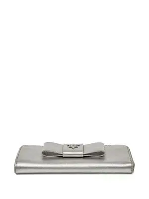 Prada Bow Leather Wallet