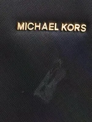 Michael Kors Leather Shoulder Bag - Black